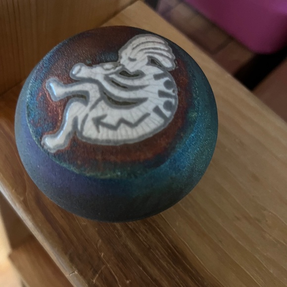 Jeremy Diller | Art | Vintage Signed J Diller Raku Trinket Box | Poshmark
